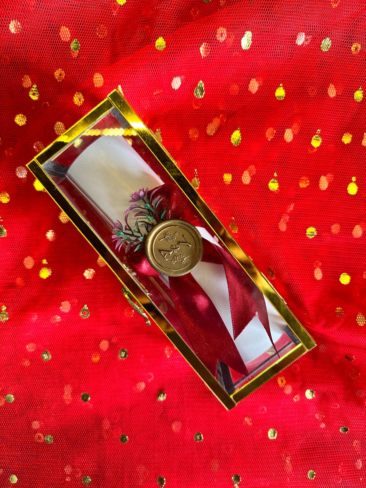 Acrylic Box Invitation Card – weddingwhizzco