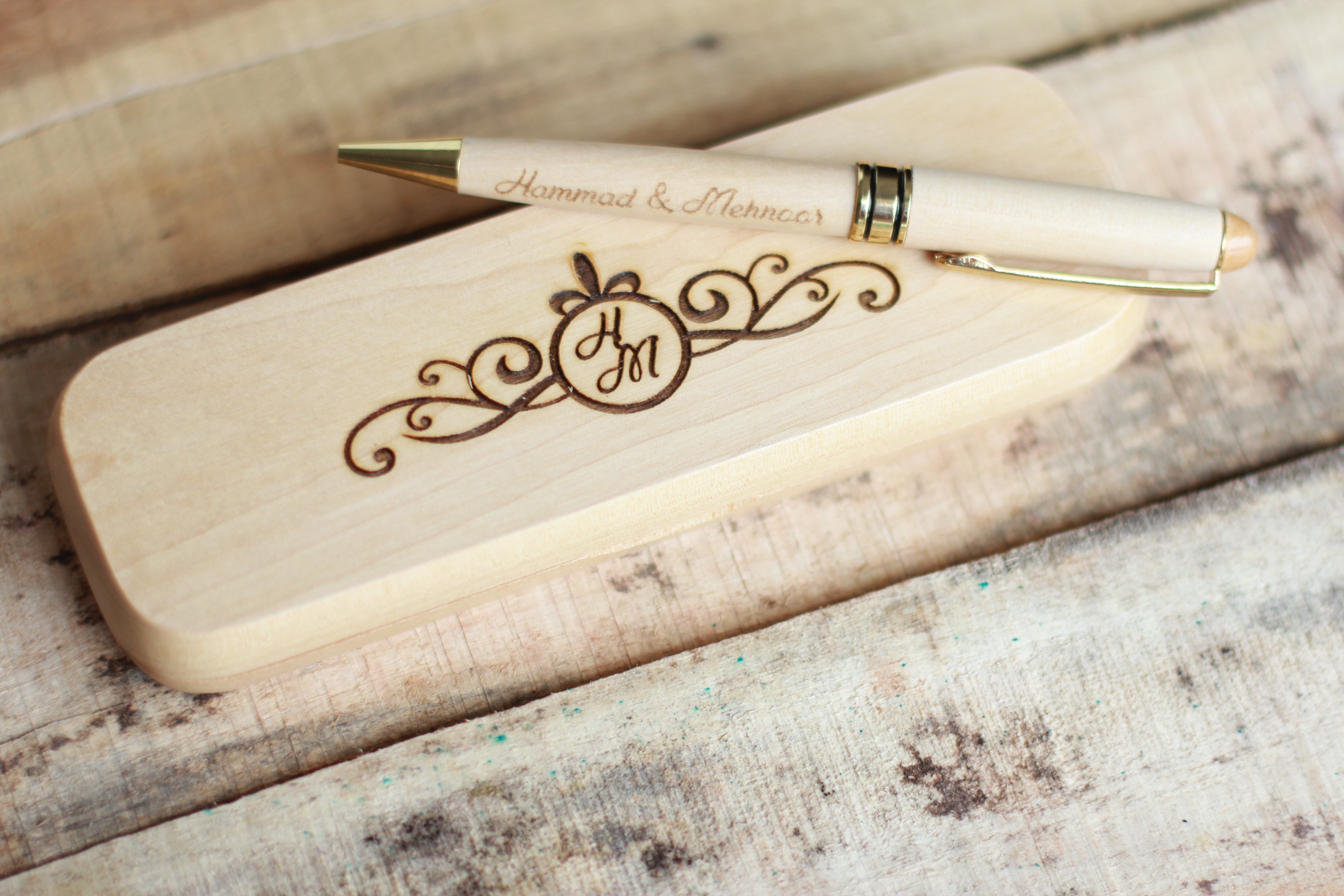 Wooden Nikkah Pen – Wedding Whizz